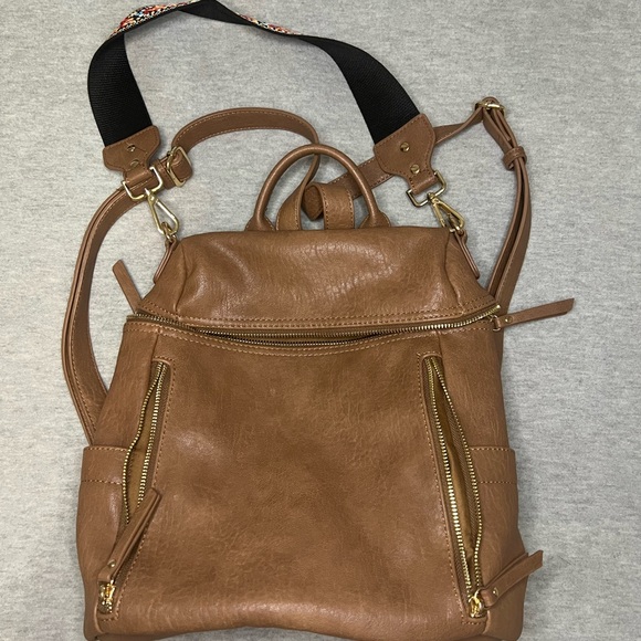 Antik Kraft | Bags | Antik Kraft Brown Leather Backpack | Poshmark
